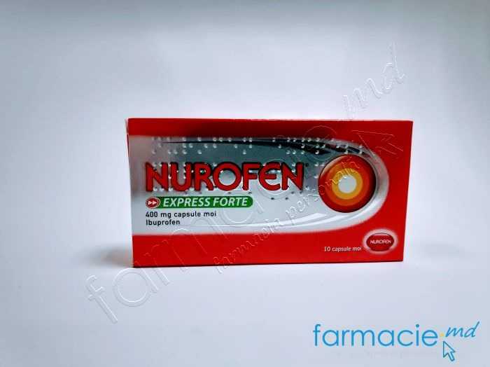 Nurofen Express Forte caps. moi 400 mg N10